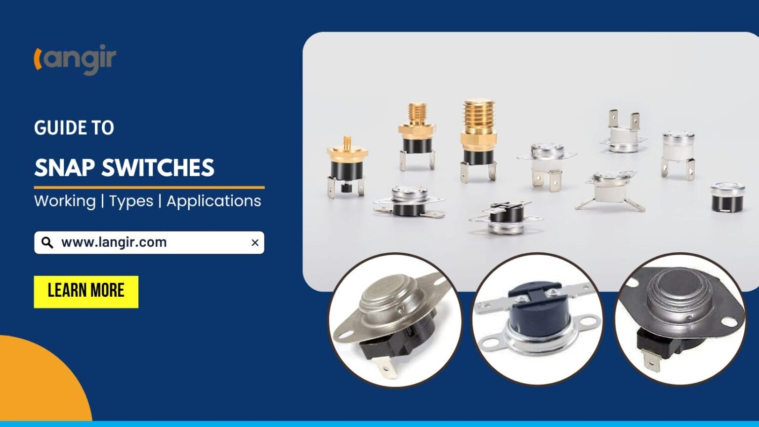 Guide to Snap Switches - Working, Types, Applications | Langir