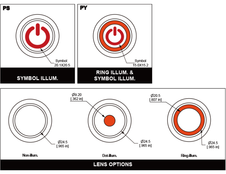 30mm Anti-Vandal Push Button Switch | IP65 Rated
